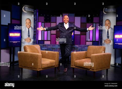 Tv Host Tyrone Jackson On The Set Of After Midnight With Tyrone Jackson