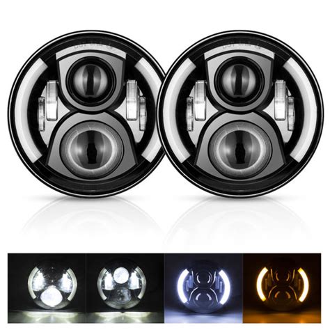 Shop For Tsialee 7 Inch Round 80w 7200 Lumens Hilo Beam 15w Xt E Cree