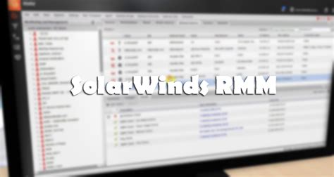 Solarwinds Rmm Npm Snmp And Msp Dashboard