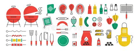 Bbq Grill Perfection Stock Illustrations 988 Bbq Grill Perfection