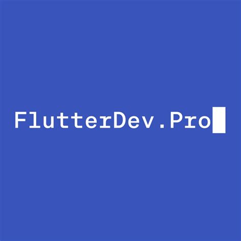 Flutterdevpro Youtube