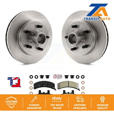 Front Disc Brake Rotors And Semi Metallic Pad Kit For C1500 Chevrolet Gmc
