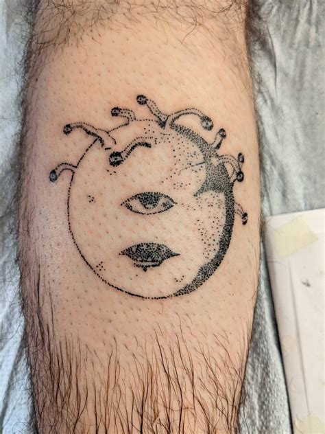 Beholder From The Original Dnd Monster Manual Extra Tight 5rl Ig Early Twenties Emo Phase
