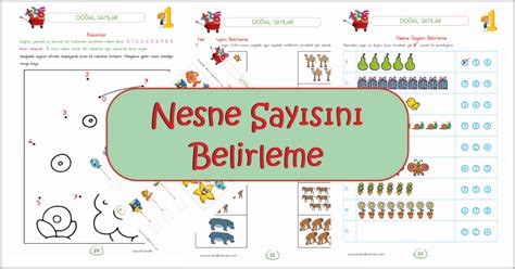 1 Sınıf 0 9 Arası Rakamlar ve Nesne Sayısı Belirleme Ercan Akmercan