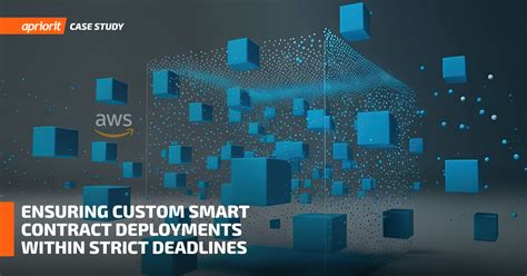Building A Blockchain Infrastructure And Deploying Smart Contracts In Aws Apriorit