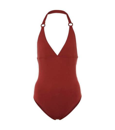 Loro Piana Ring Marine Halterneck Swimsuit Loro Piana