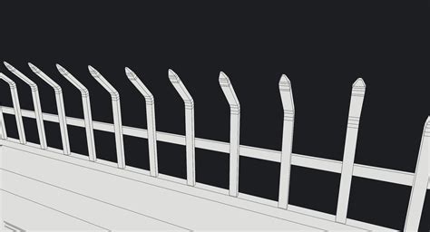 모듈 식 콘크리트 벽 3d 모델 19 Max Fbx Obj Free3d