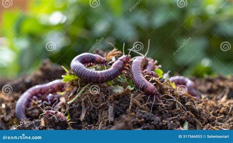 The Lifecycle Of Vermicomposting Worms Stock Illustration Illustration Of Worm Tutorial