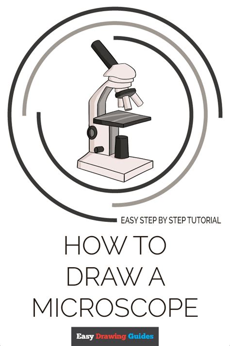 How To Draw A Microscope Really Easy Drawing Tutorial Drawing Tutorial Easy Easy Drawings