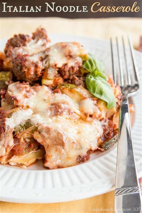 Italian Noodle Casserole An Old Fashioned Baked Italian Pasta Recipe
