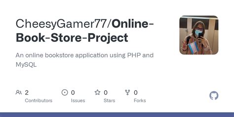Github Cheesygamer77online Book Store Project An Online Bookstore