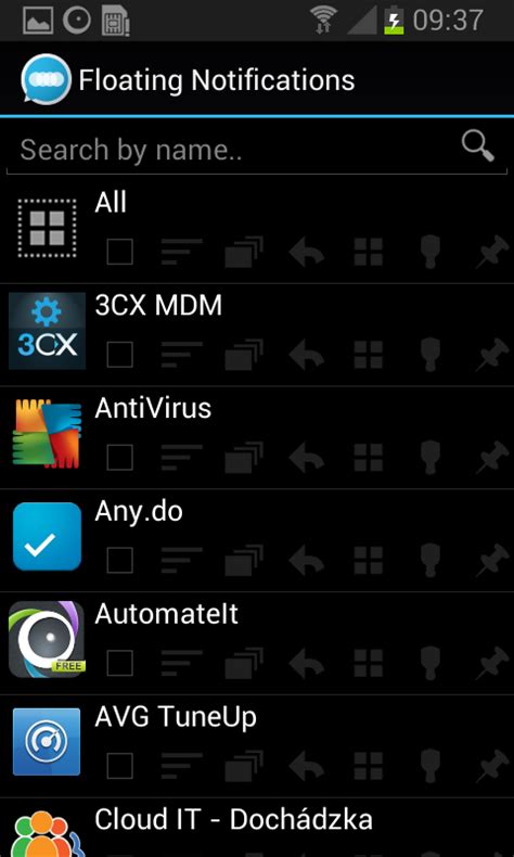 floating notifications notifikácie v štýle facebook chat heads