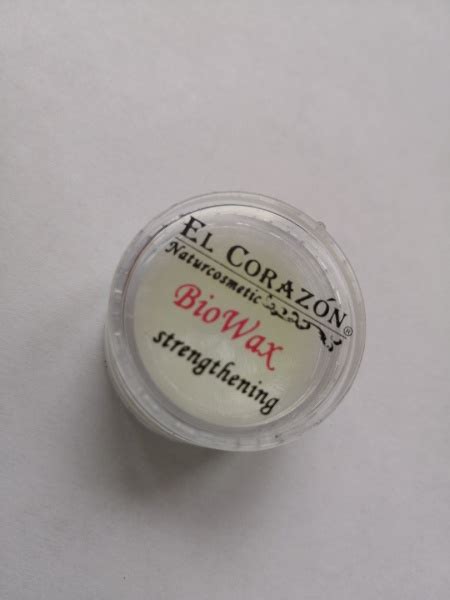 Биовоск для ногтей El Corazon BioWax strengthening | отзывы