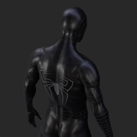 3D model Spider-Man Sam Raimi Symbiote Suit VR / AR / low-poly | CGTrader