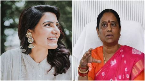 Konda Surekha నా వ్యాఖ్యల ఉద్దేశం అది కాదు సమంత ఎదిగిన తీరు నాకు