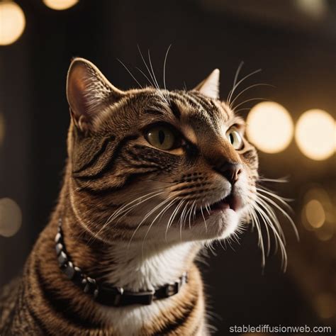 T Rex With Tabby Cat Head Stable Diffusion Online