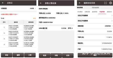 参数计算要注意，七参数、四参数、三参数控制范围各不同 知乎