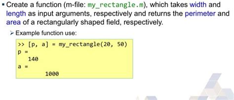Solved Create A Function M File My Rectangle M Which Chegg
