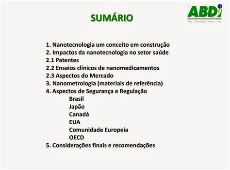 Nanolei Law And Nano Nanotecnologia Na área Da Saúde Mercado