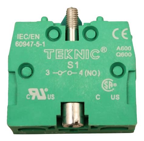 S1 Teknic Push Button Contact Block At ₹ 50 Push Button Contact Block