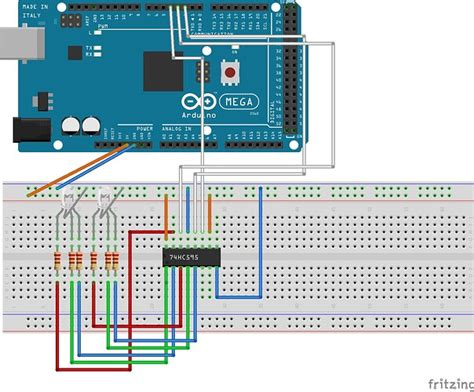 Led Rgb Cathodes Communes Et 74hc595n Français Arduino Forum