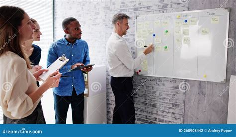Agile Business Team Stock Photo Image Of Planning African