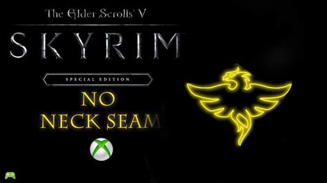 How To Make Beautiful Females Without Neck Seam Skyrim Special Edition
