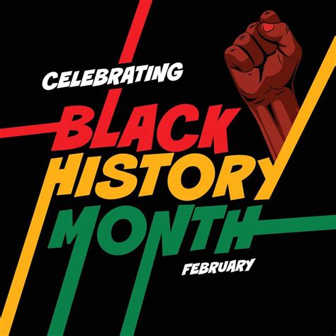 Celebration Of Black History Month Also Known As African American