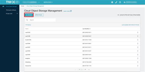 Create And Delete Buckets TWS