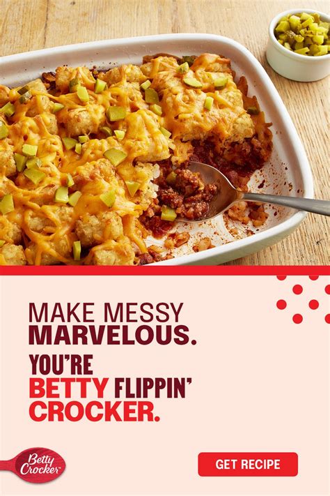 Sloppy Joe Tater Tots™ Casserole Recipe Recipes Yummy Casseroles