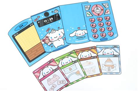 💙시나모롤 코디 핸드폰📱 스퀴시 Diy 무료도안💙 네이버 블로그