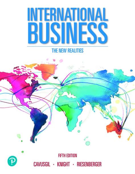 Ebook Pdf International Business The New Realities 5th Edition