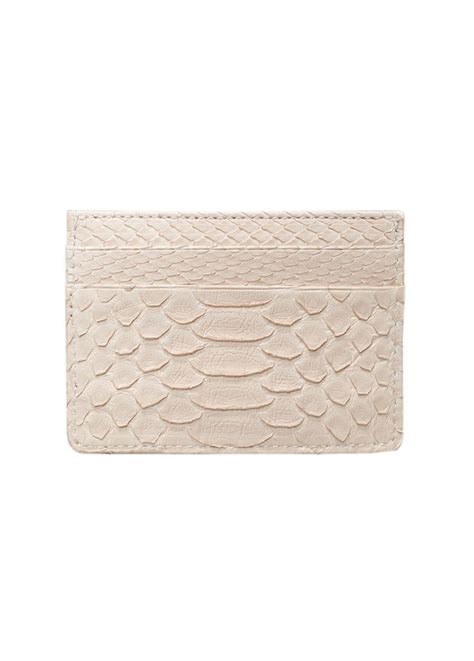 Cardholder Python Nude By Designer Stefan Eckert