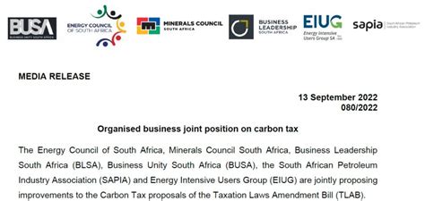 Minerals Council South Africa On Linkedin Organised Business Joint