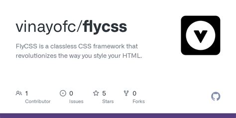 GitHub Vinayofc Flycss FlyCSS Is A Classless CSS Framework That