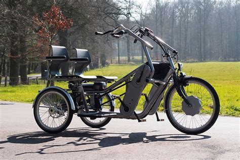 Orion Side By Side Adult 8 Speed Electric Recumbent Tandem Tricycle