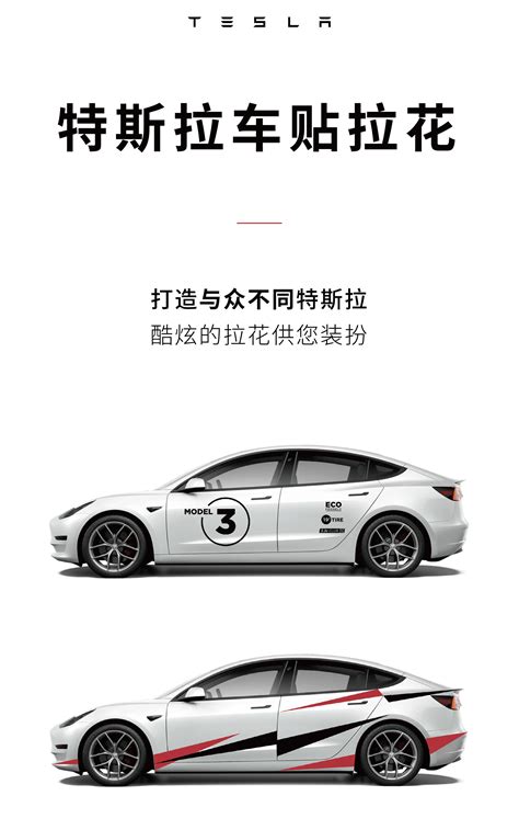 Model3y车主狂喜！特斯拉推出车贴拉花服务：468元起 脉脉
