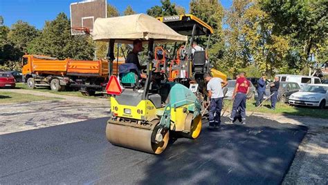 Asfaltiranje Košarkaškog Terena U Dositejevoj Krug