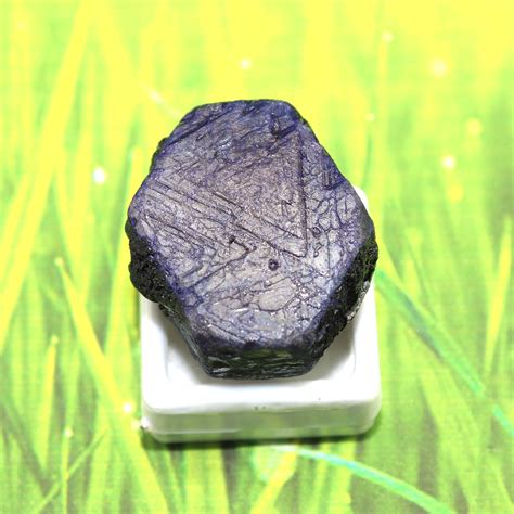 Original Blue Sapphire Raw Rough Stone 446ct Uncut Blue Sapphire From