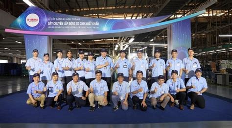 Yamaha Việt Nam Mở Rộng Xuất Khẩu Ra Thế Giới