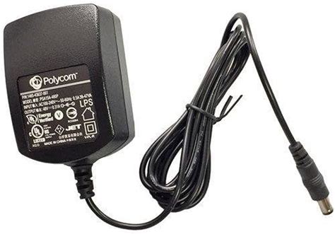 Polycom Ac Adapter Black 1 Count Pack Of 1 2200 48560