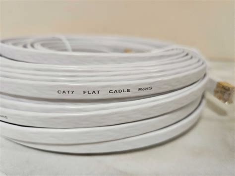 40m Ethernet Cable Fastest Cat7 Flat Ethernet Cable 750mhz 10gb гр