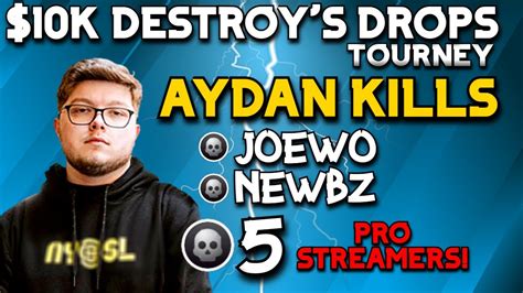 New Warzone 20 Aydan Kills Joewo And Newbz 10k Destroys Drops