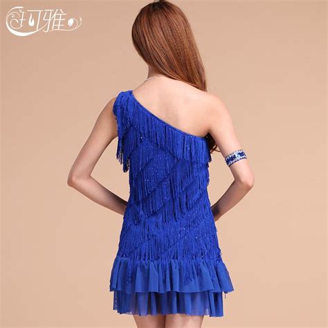 Femal Latin Dance Costume Performance Wear Adult T Grandado