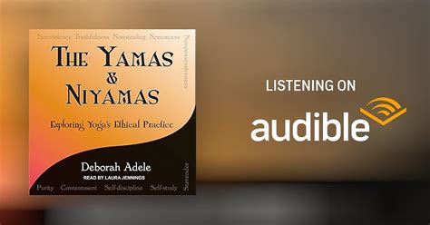 Yamas And Niyamas Audiobook By Deborah Adele