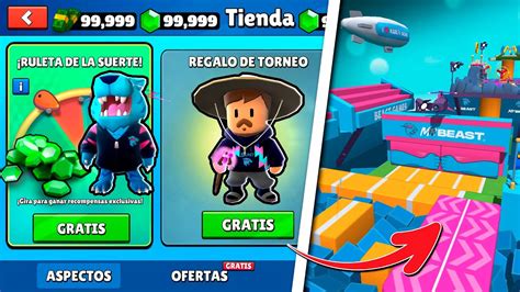 MR BEAST LLEGA A STUMBLE GUYS Con NUEVAS SKINS PARA TODO EL MUNDO Y