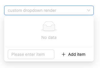 Select S Dropdownrender Not Showing When No Options Issue
