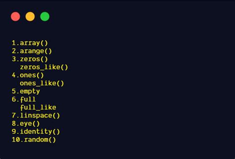 10 ways to create numpy arrays all about ai ml