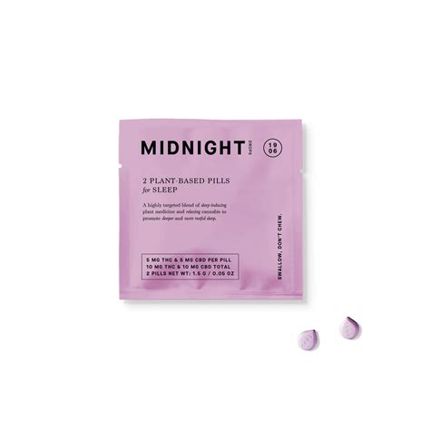 Midnight [2pk] 10mg Cbd 10mg Thc 1906 Drops Jane