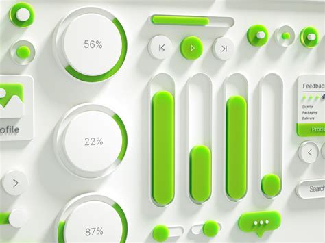 Neon Ui Elements By Solver 3d Eka On Dribbble